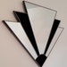 Art Deco Mirror Art Deco Wall Mirror Vintage Mirror Art - Etsy