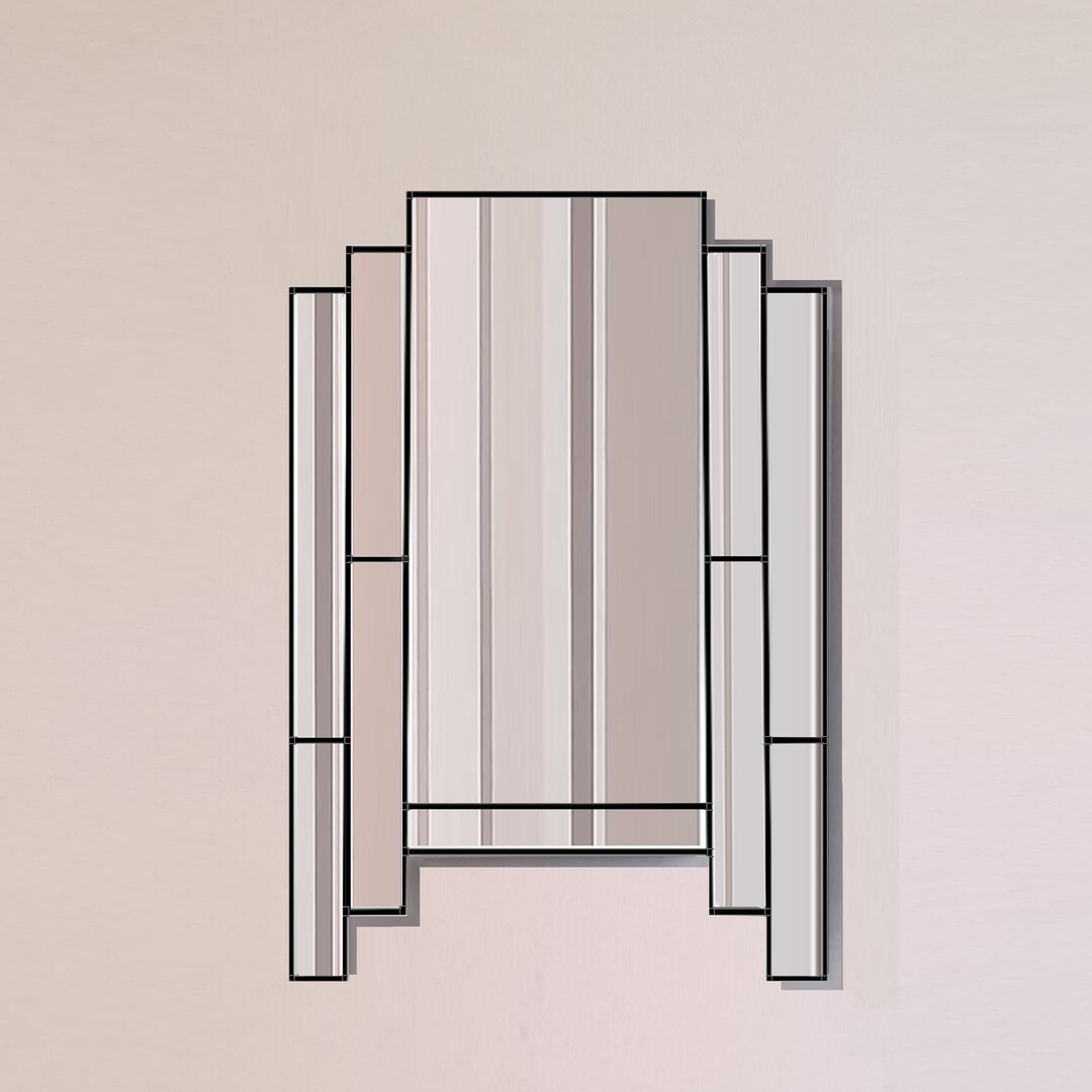 Art Deco Wall Mirror Vintage Mirror Classic Mirror Art Deco - Etsy