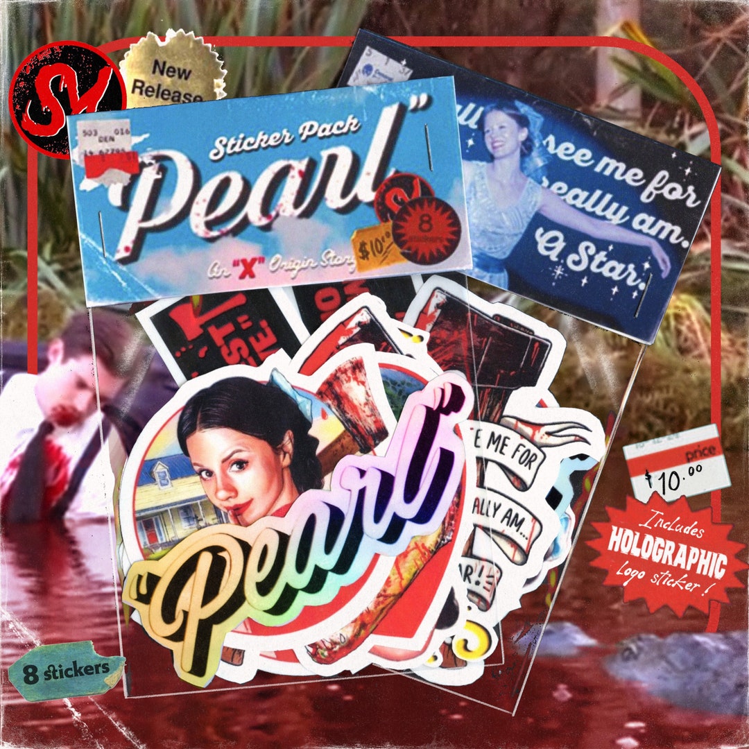 Pearl Movie Sticker Pack - Etsy