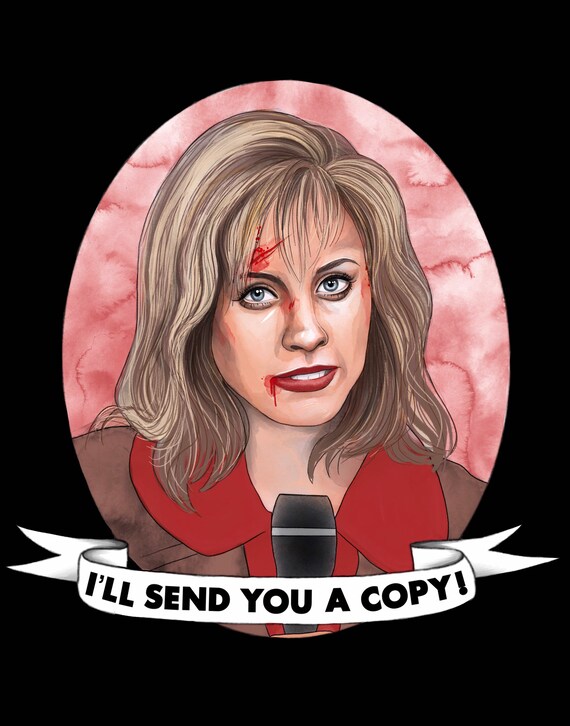 Gale Weathers Author of the Woodsboro Murders Art Print - Etsy UK