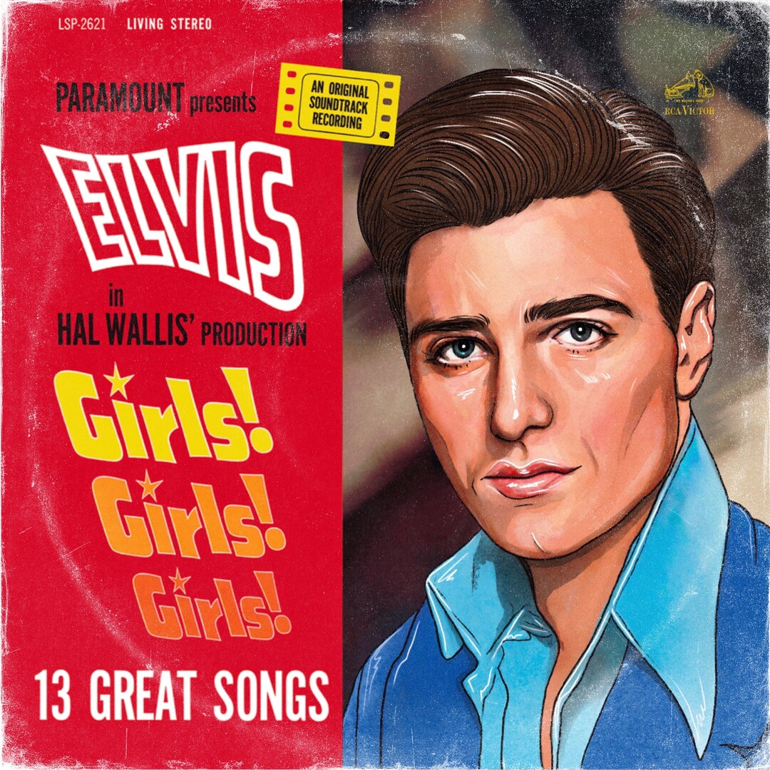 Jacob Elordi ELVIS Vinyl Print - Etsy