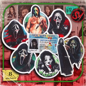 Ghostface Sticker Pack - Etsy