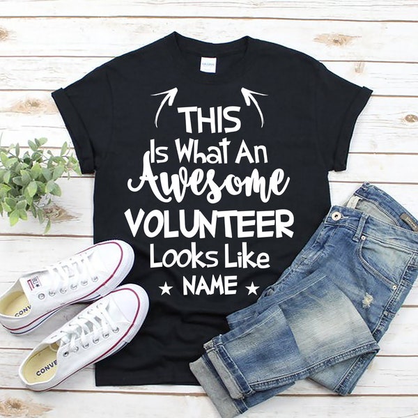 Volunteer Tshirt - Etsy
