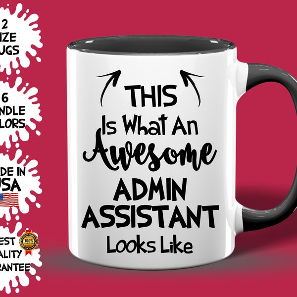 Admin Assistant Cup - Etsy