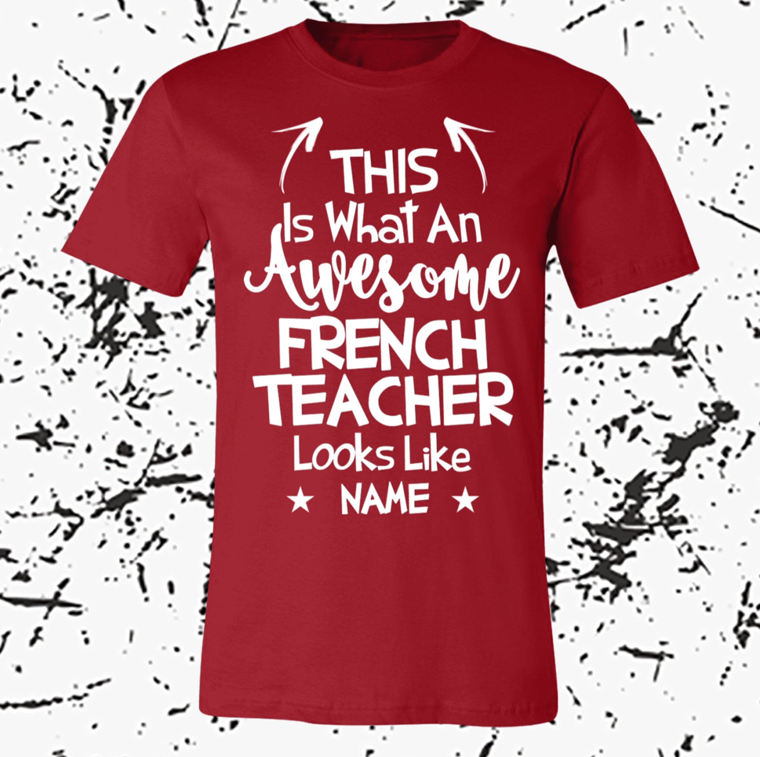 Awesome French Teacher Shirt This is What an Awesome French - Etsy