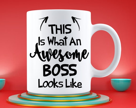 Awesome Boss Mug This Is What An Awesome Boss Looks Like | Etsy