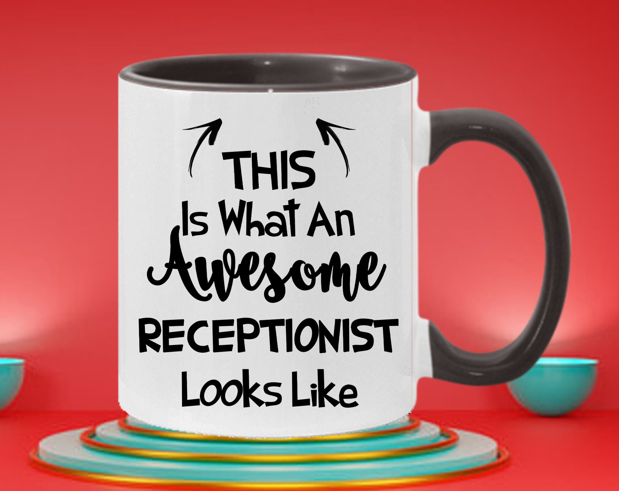 Awesome Receptionist Mug This is What an Awesome Receptionist - Etsy
