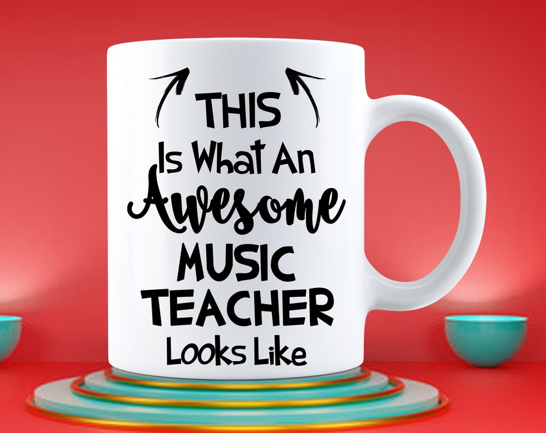 Awesome Music Teacher Mug This is What an Awesome Music - Etsy UK