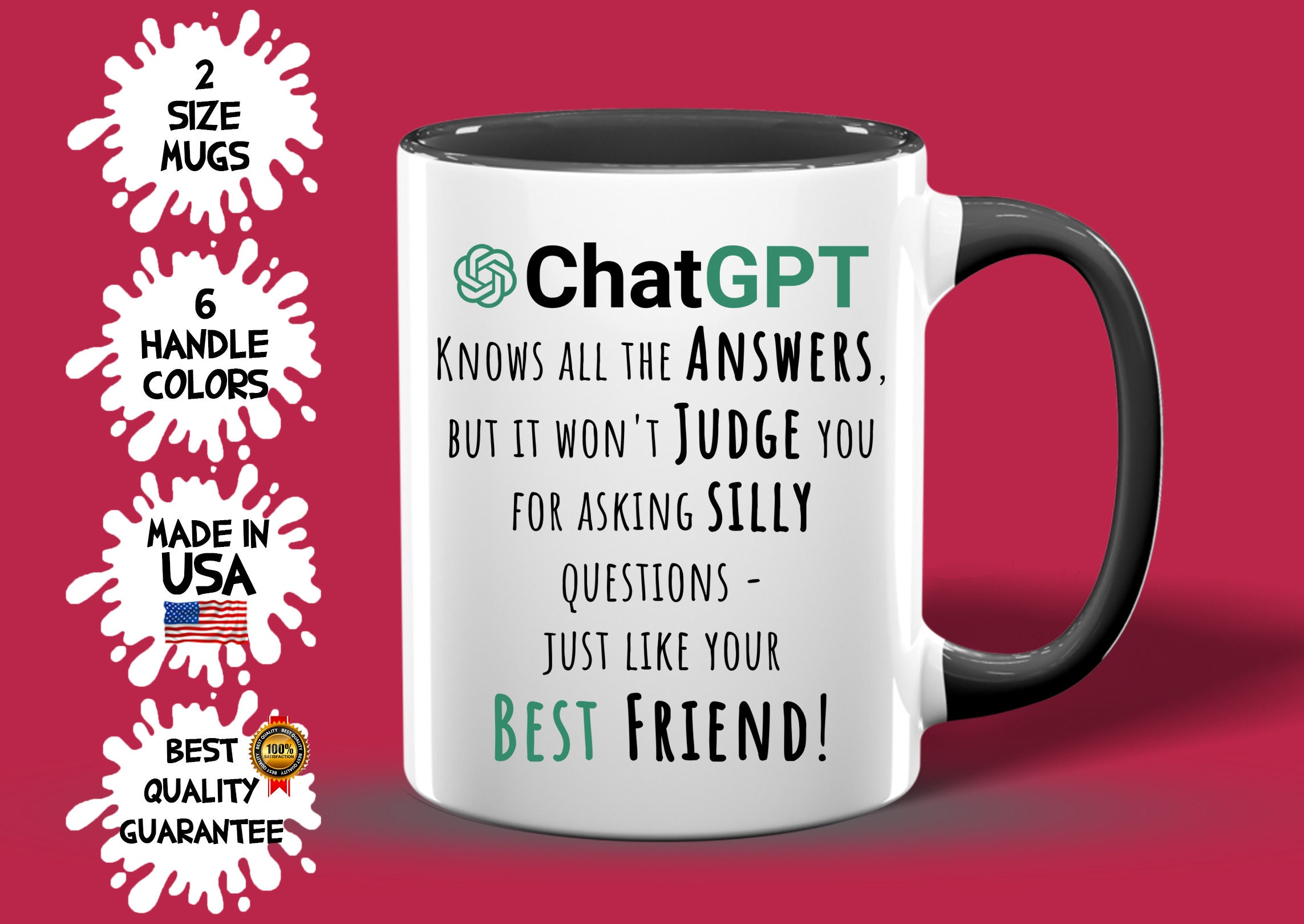 Chatgpt Mug Best Chat GPT Coffee Gift Idea Chatgpt Best - Etsy