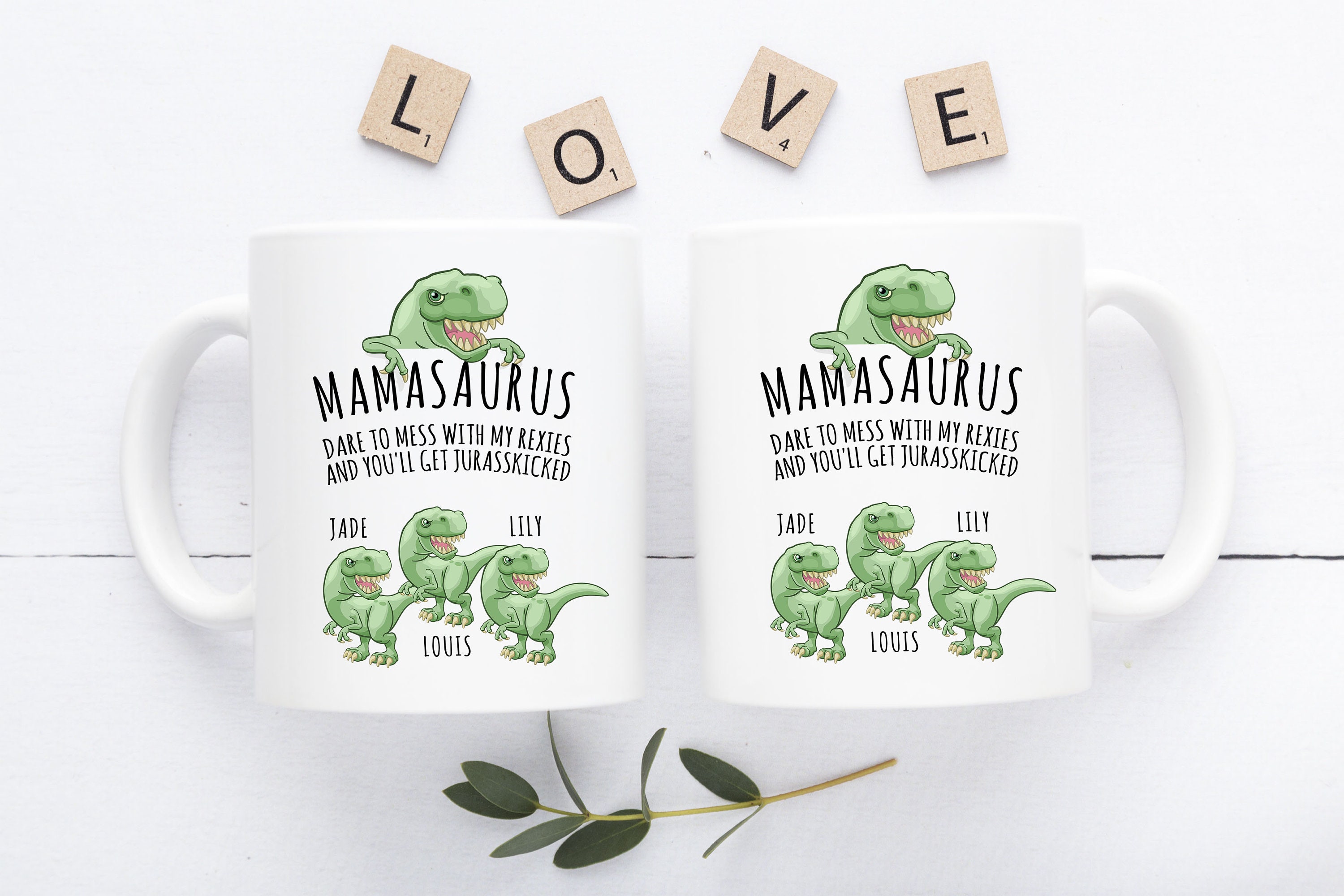 Mamasaurus Cup Funny Mom Cup Funny Mother's Day Gift | Etsy
