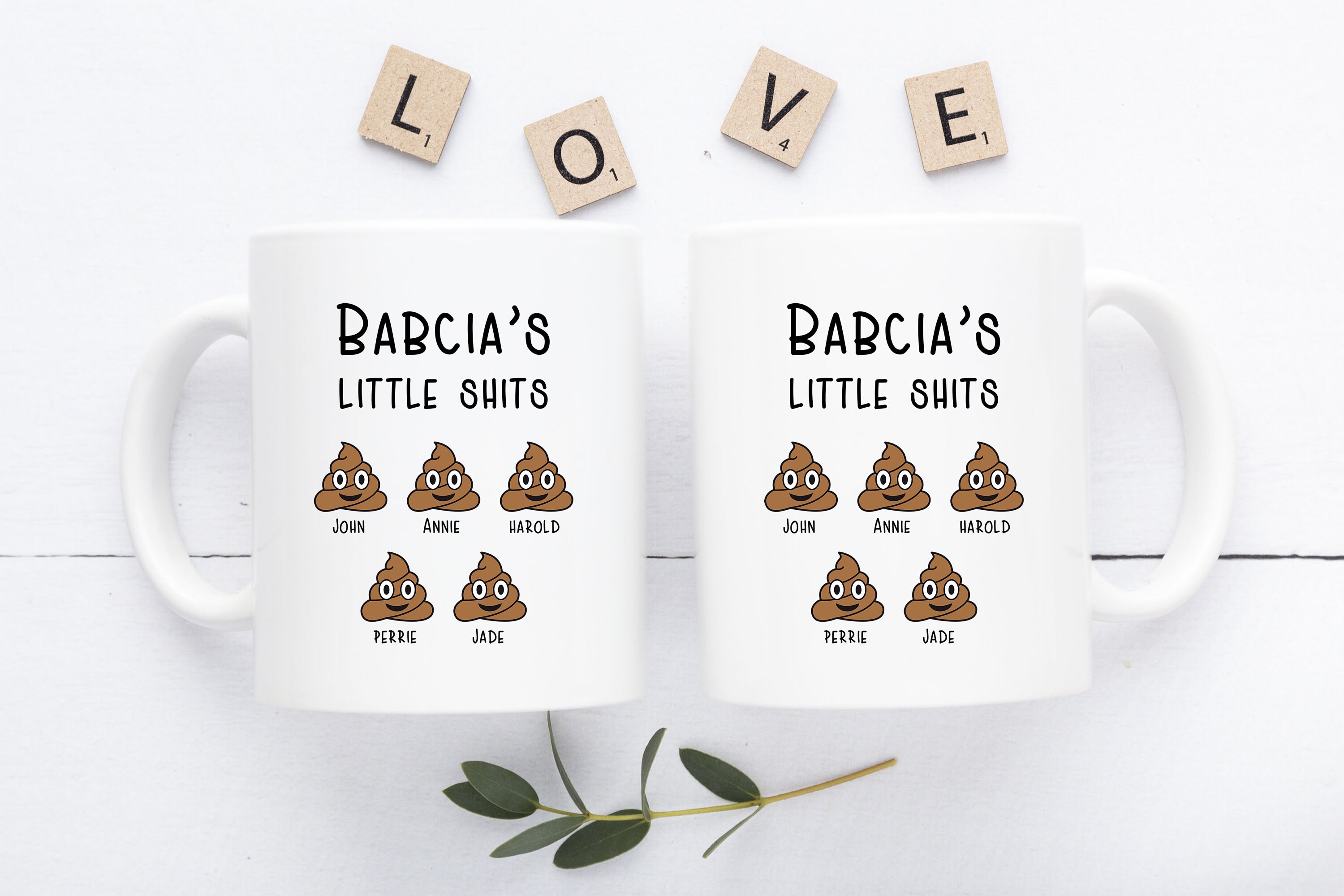 Funny Babcia Mug Grandma Gift From Grandkids Funny Grandma | Etsy