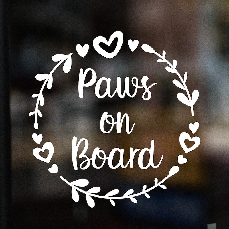 Dog Decal Magnets - Etsy UK