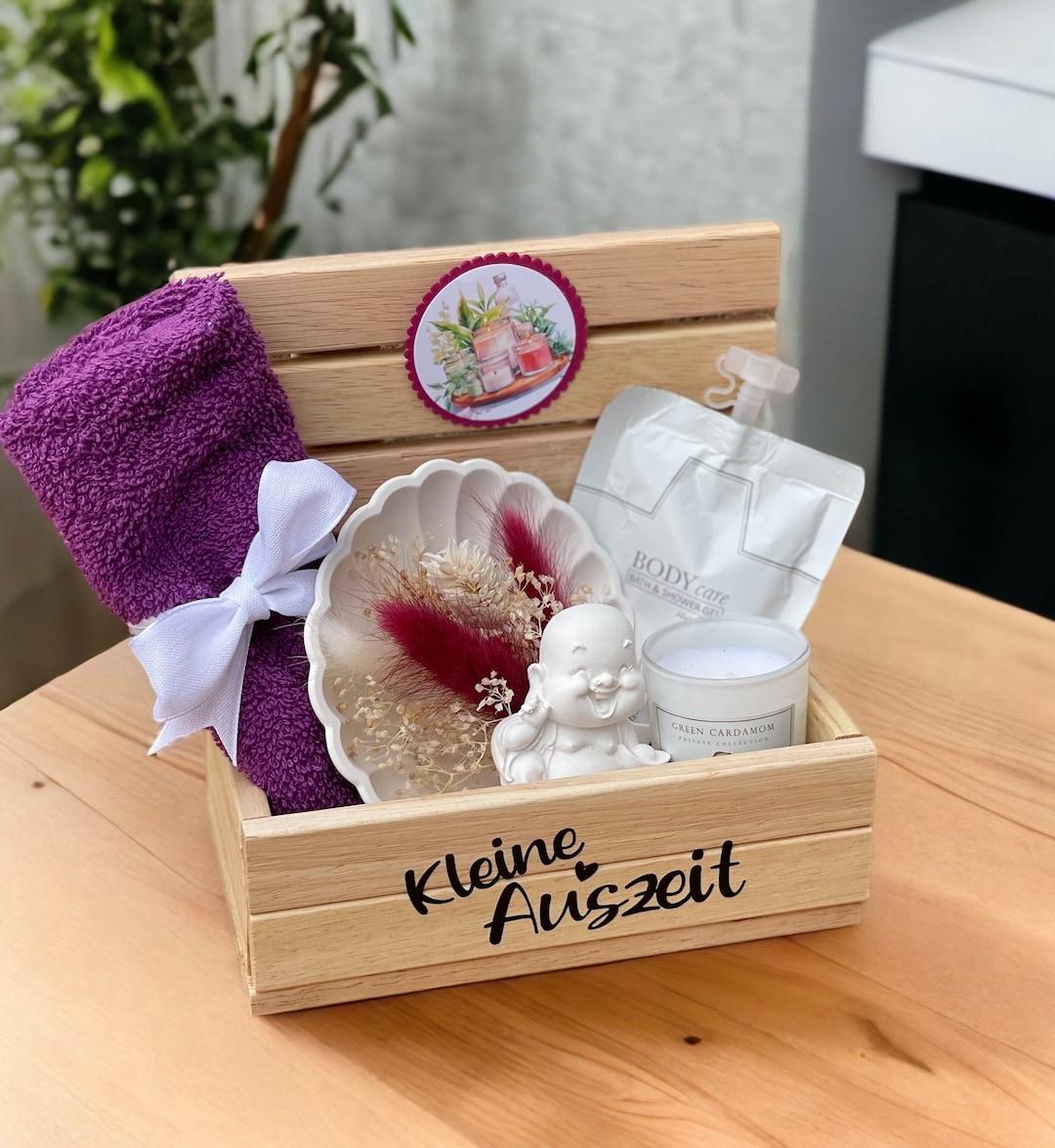 Wellness Gift Box Moment of Happiness Feel-good Set Time - Etsy