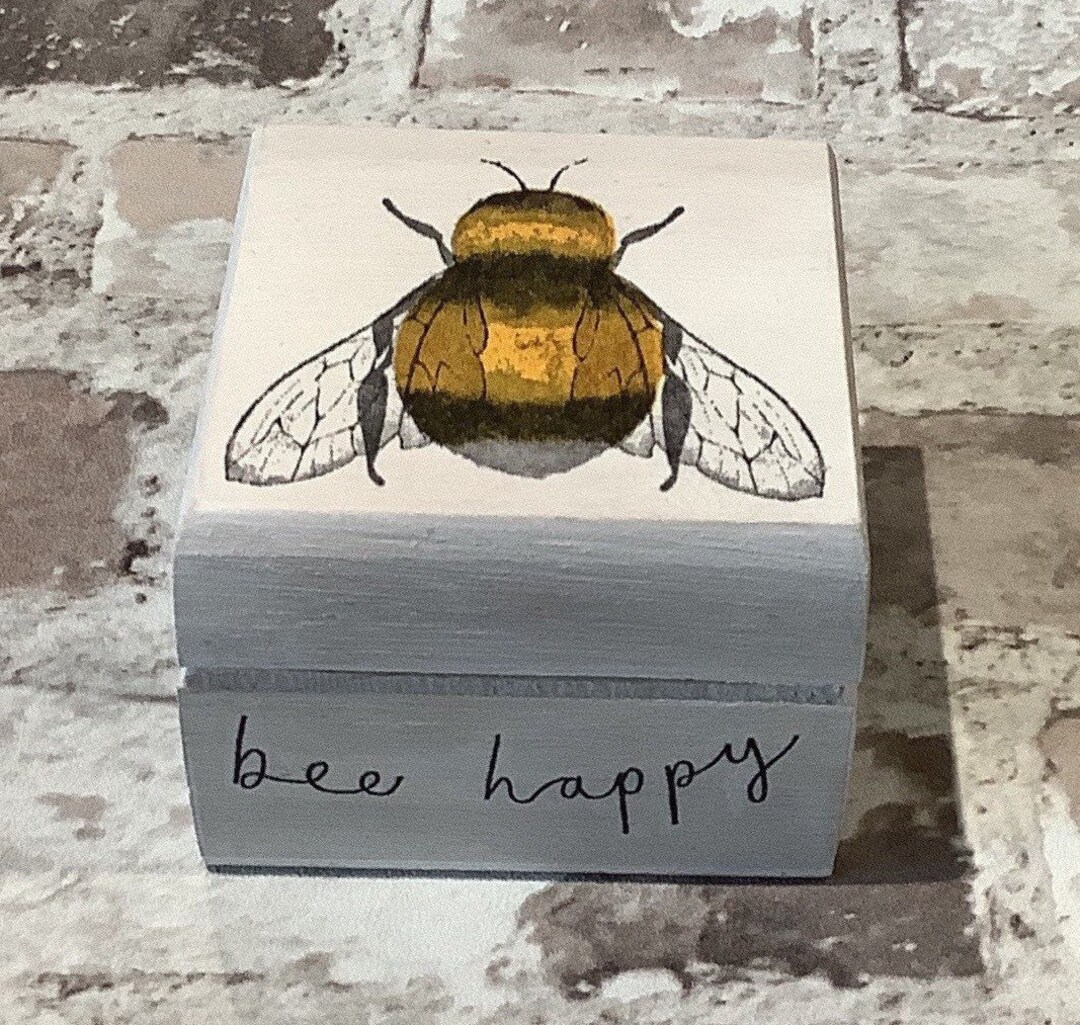 Bee Jewellery Box, Small Trinket Box, Keepsake Box, Bee Ornament, Bee ...