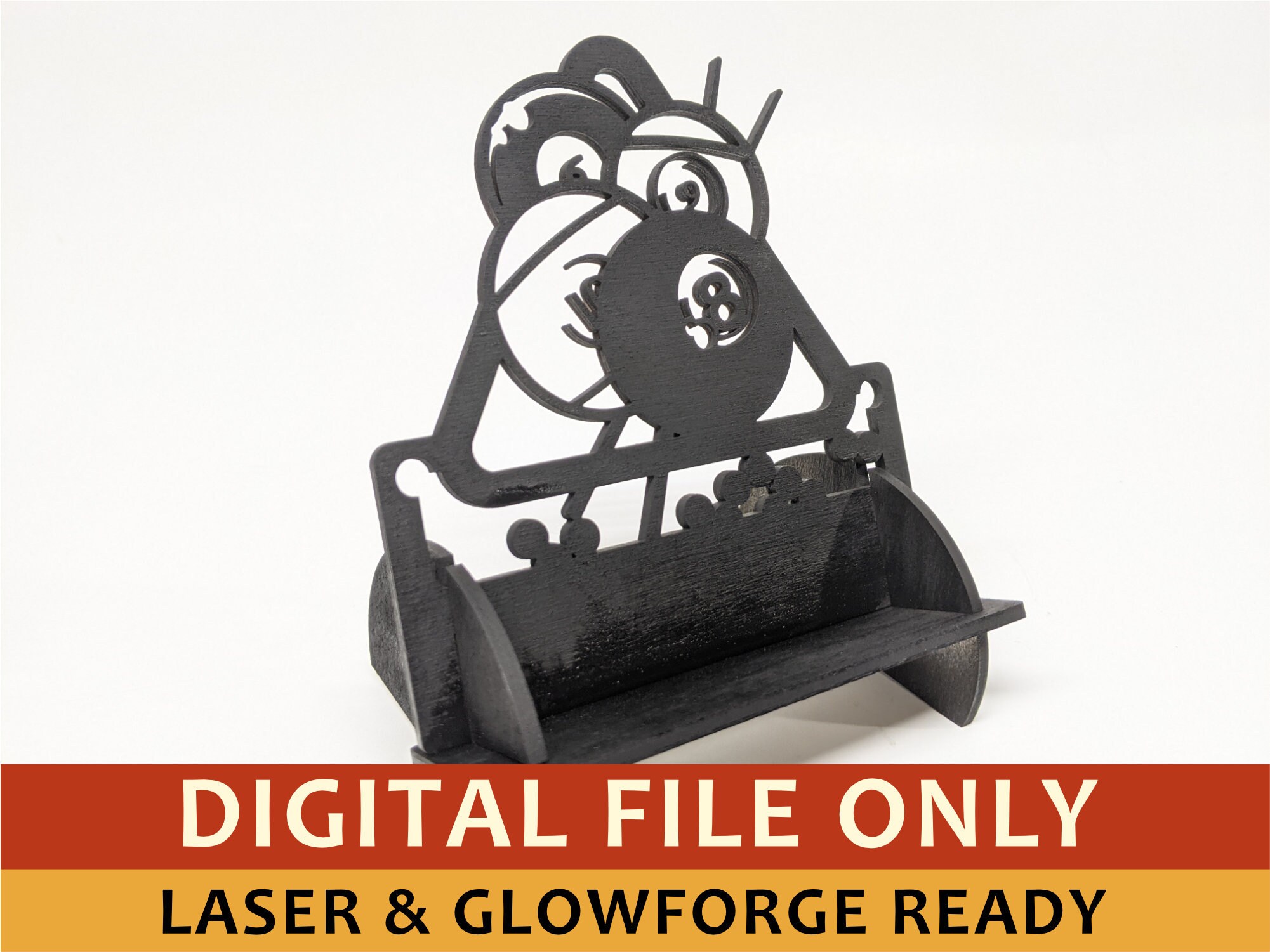 Billiards Pool Table Business Card Holder - Laser Business Card Holder ...