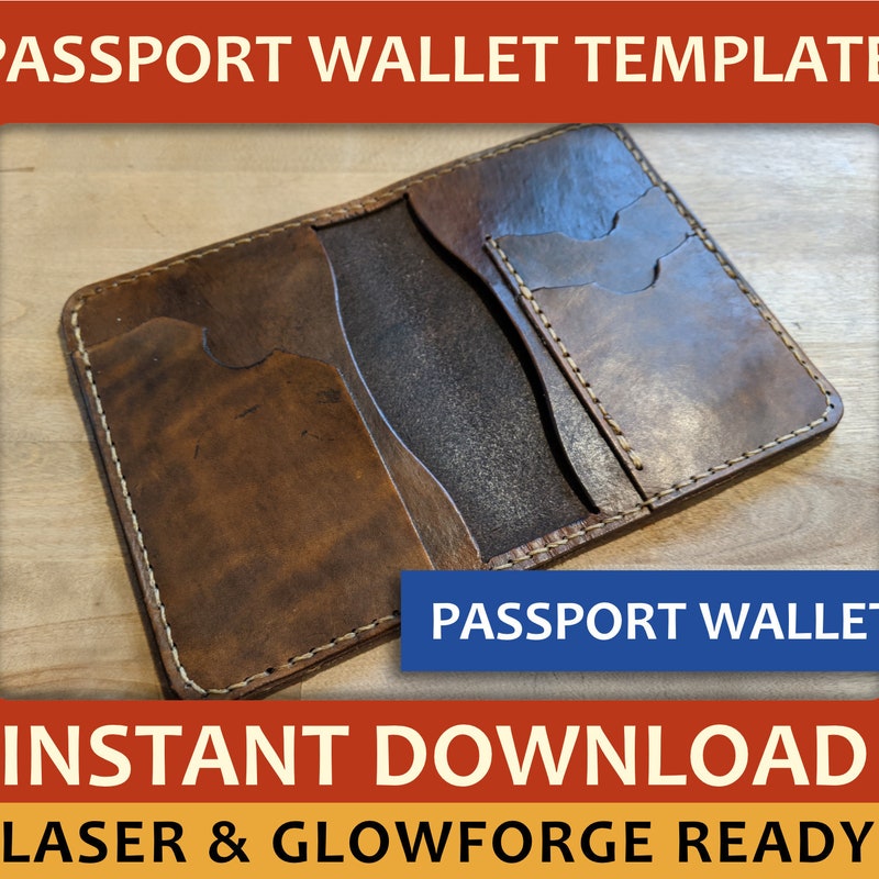 Passport Wallet Pattern - Etsy