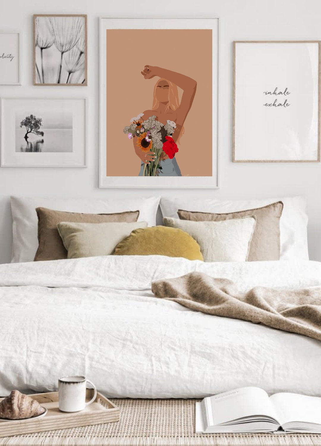 Flower Girl Print Downloadable - Etsy