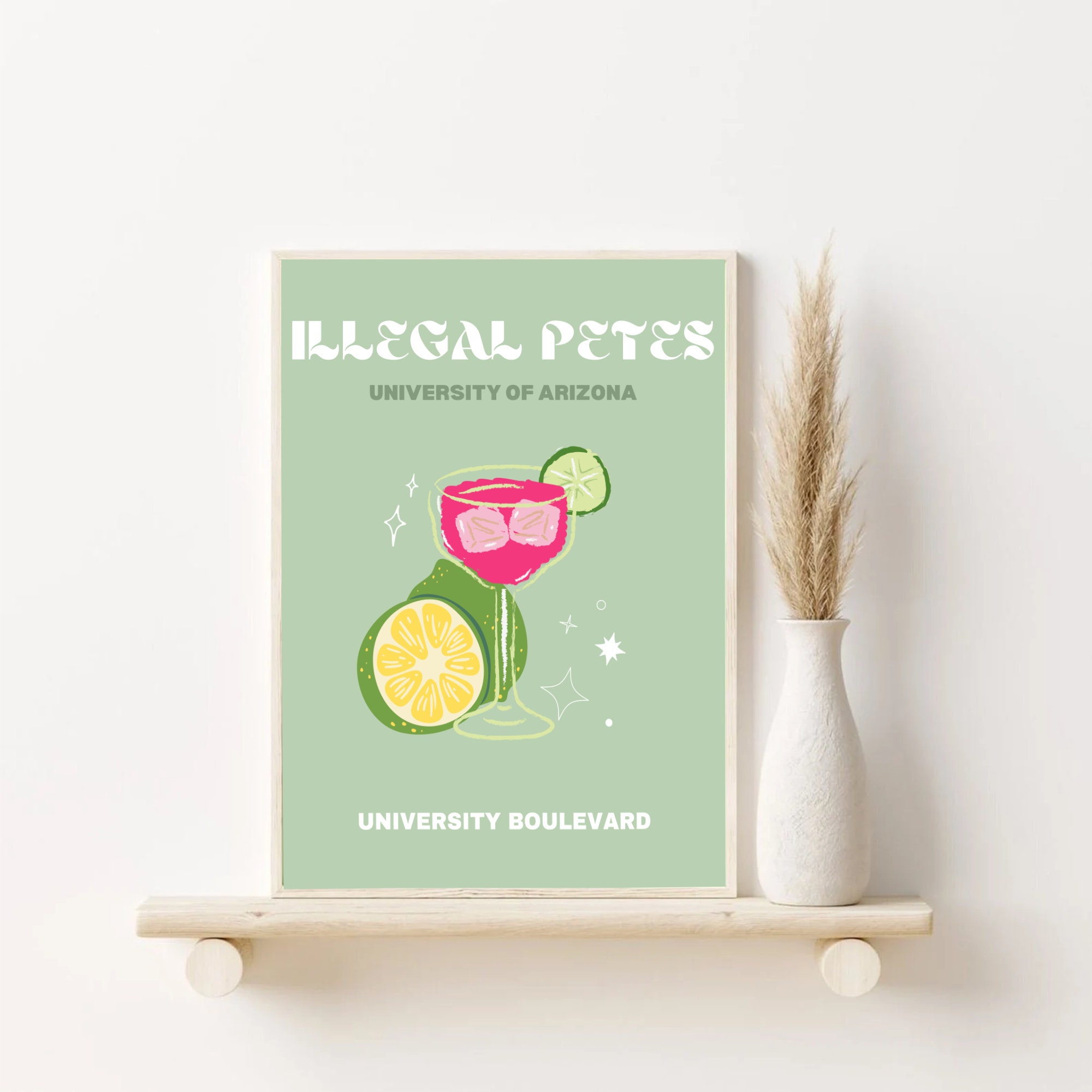 Custom University Poster Set - Etsy