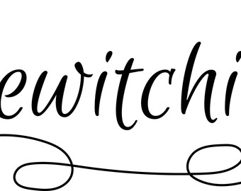 Bewitched Svg | Etsy