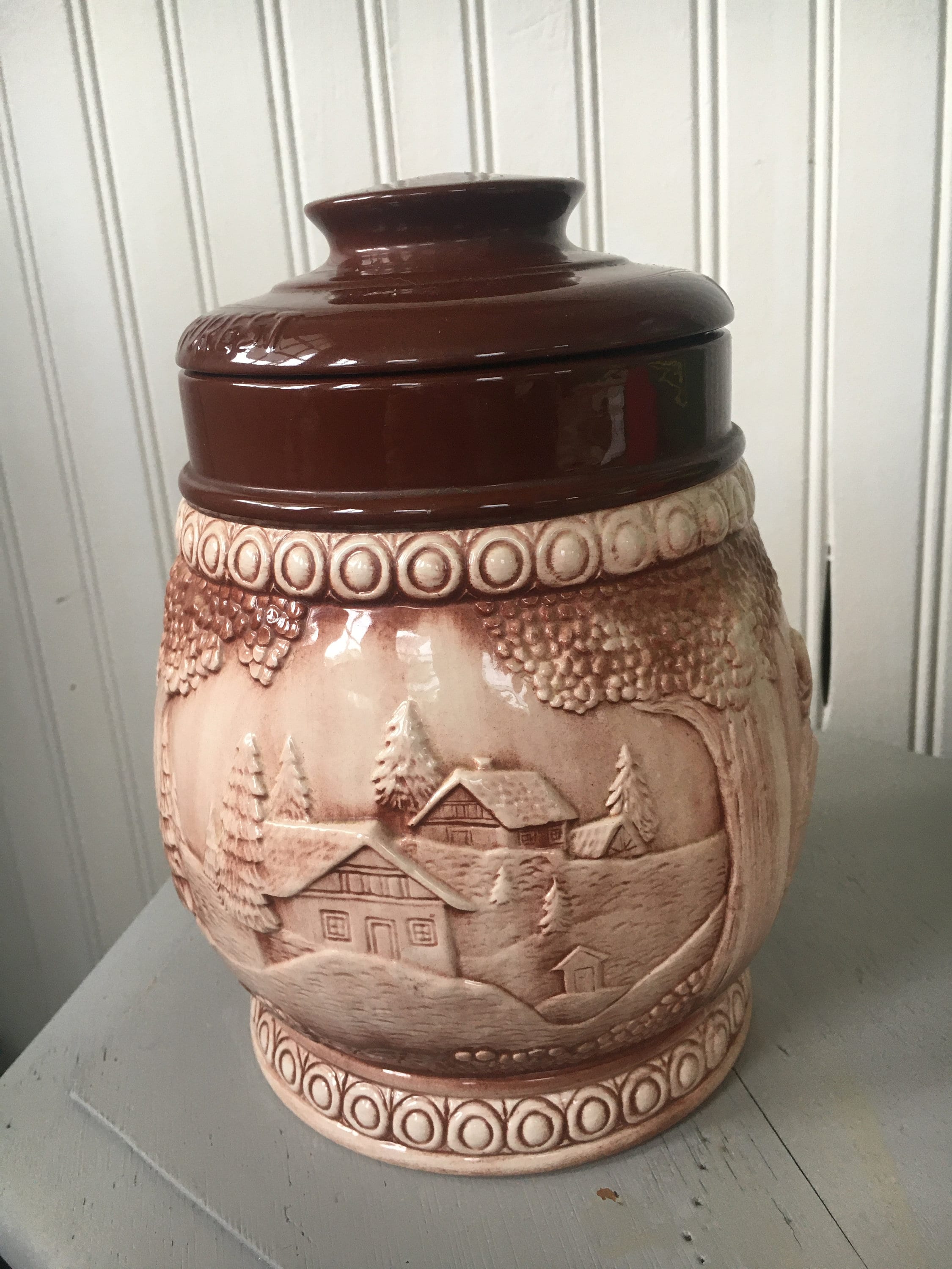 1976 Peak Freans Cookie Jar - Etsy