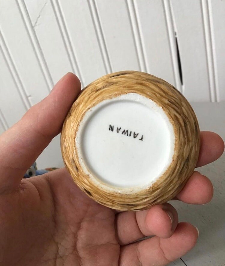 Vintage Blue Bird Pill/jewellery Box - Etsy