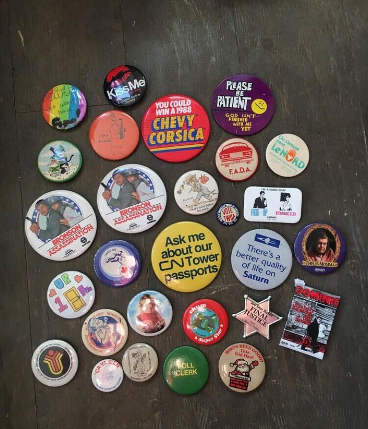 Various Pinback Buttons - Etsy