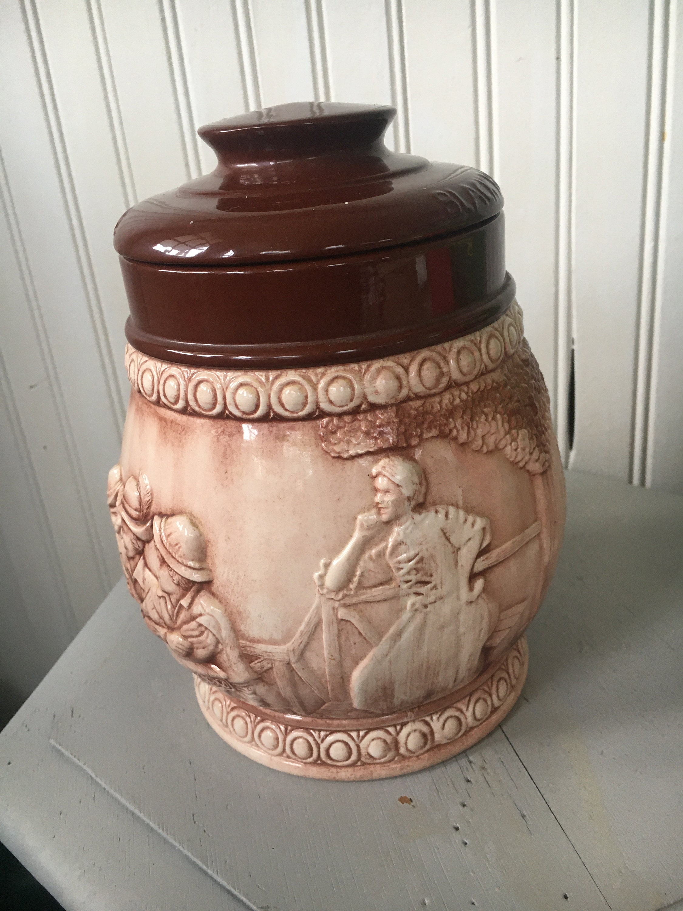 1976 Peak Freans Cookie Jar - Etsy