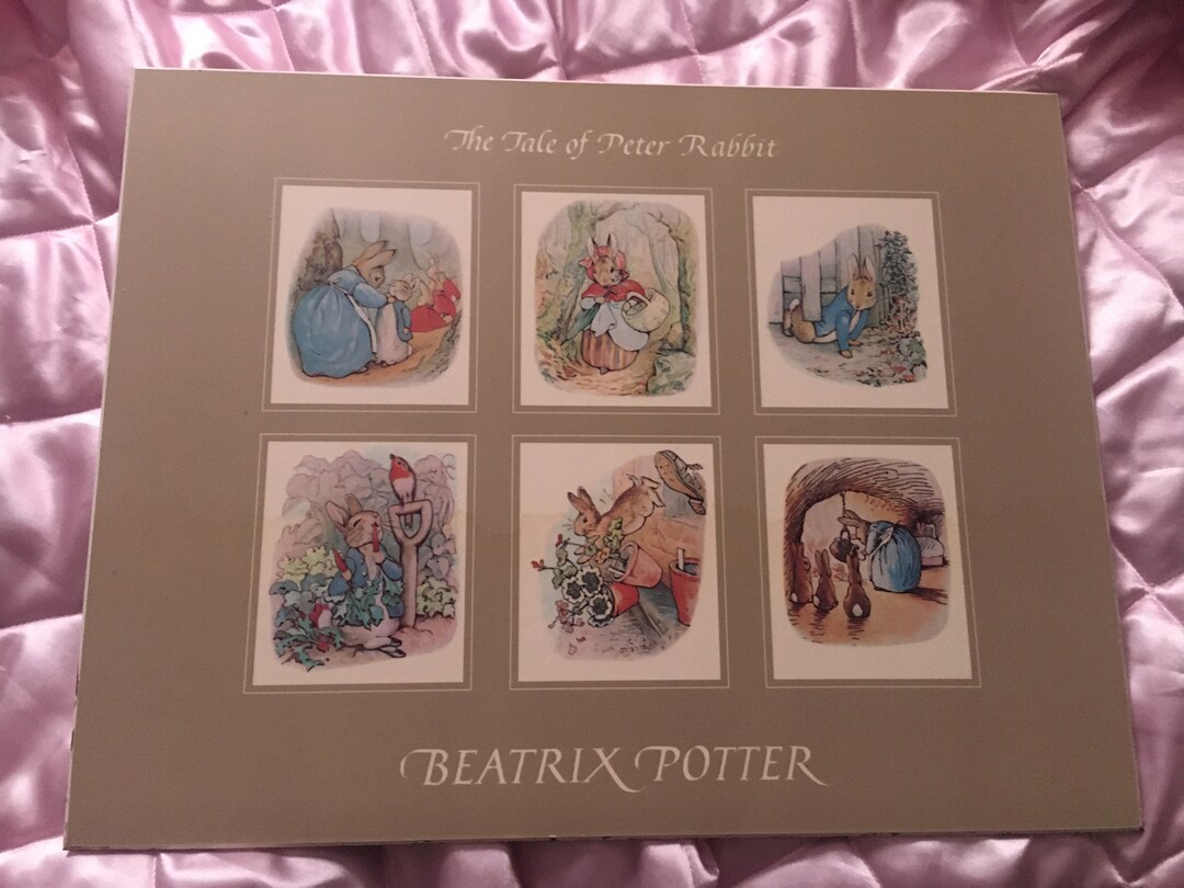 Vintage Beatrix Potter Peter Rabbit Sign - Etsy