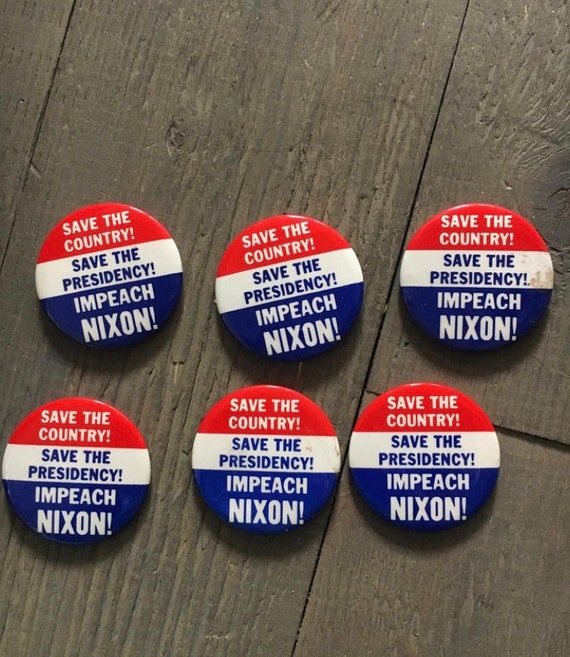 1970s political pinback buttons - Gem