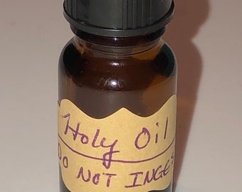 Holy Oil Bottle - Etsy
