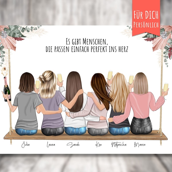 Best Friends Poster - Etsy