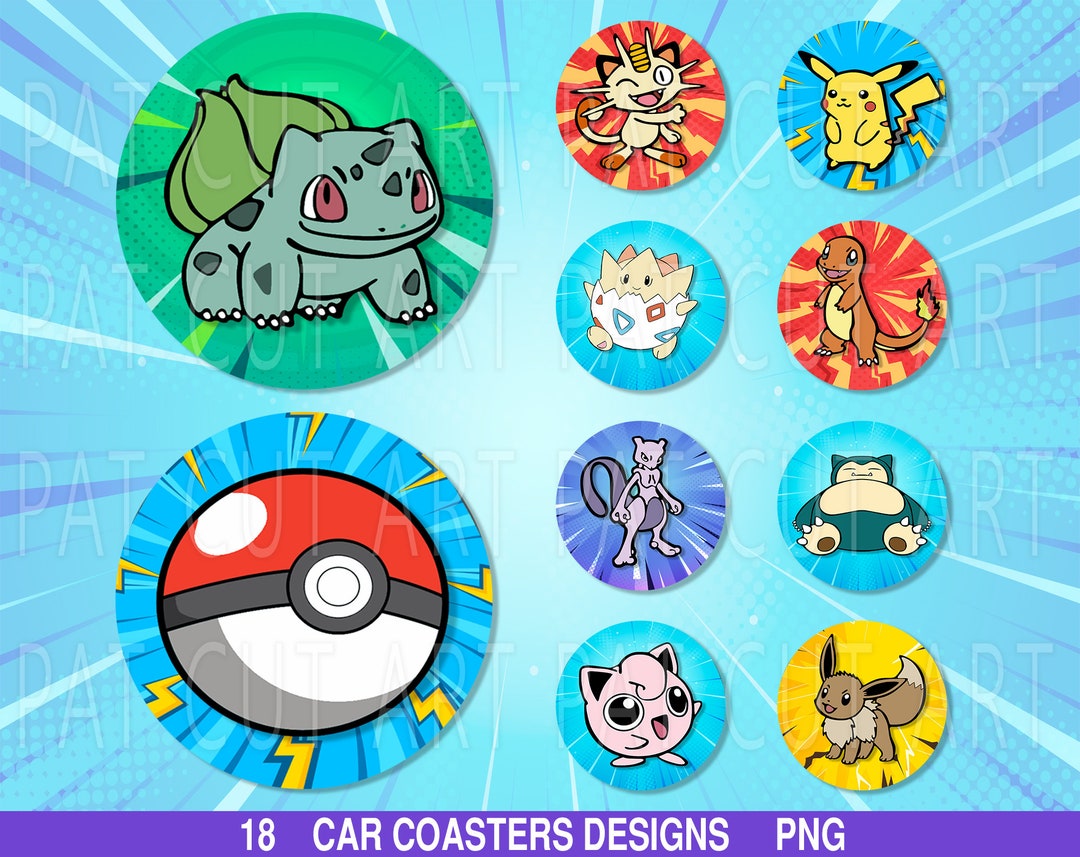 Pokemon Car Coaster Png, Pokemon Coaster, Pokemon Png, Car Coaster ...
