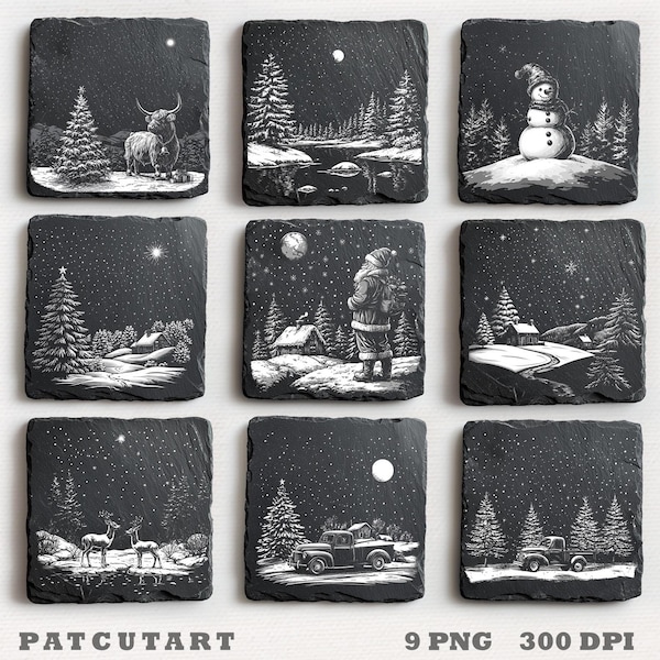 Ski Slate Coasters - Etsy