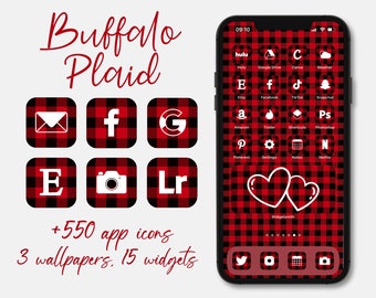 Plaid App Icons - Etsy