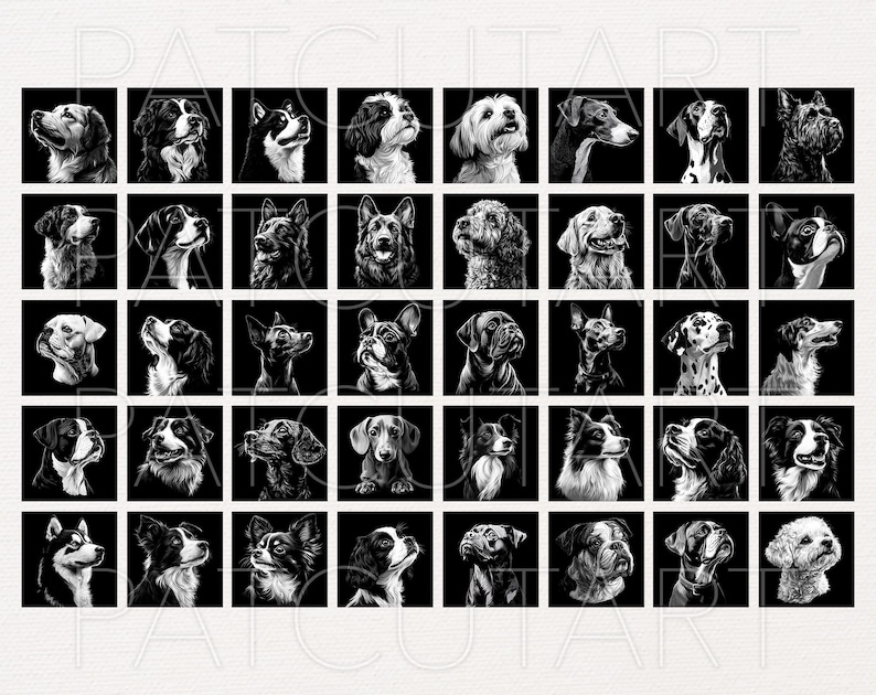 Dog Slate Engraving Files, Puppy PNG Laser Engrave, Dog Slate Coasters ...