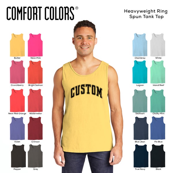 Comfort Colors Tank - Etsy