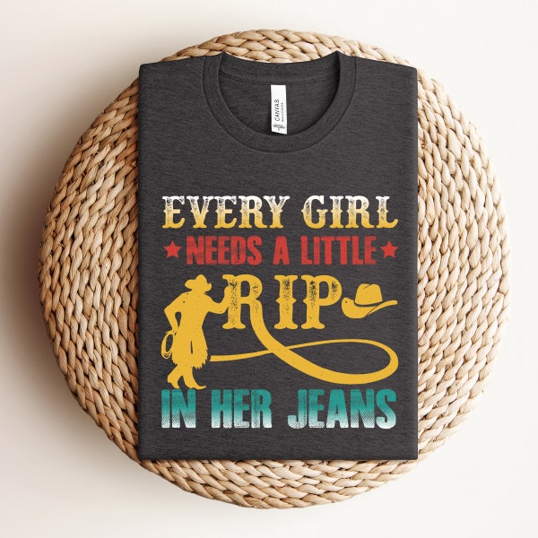 Every Girl Needs a Little Rip in Her Jeans Svg - Etsy