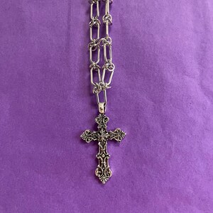 Y2k Intricately Detailed Cross Pendant and Necklace Gifts for Her - Etsy