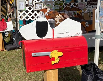 Custom Handmade Wooden Flamingo Mailbox - Etsy