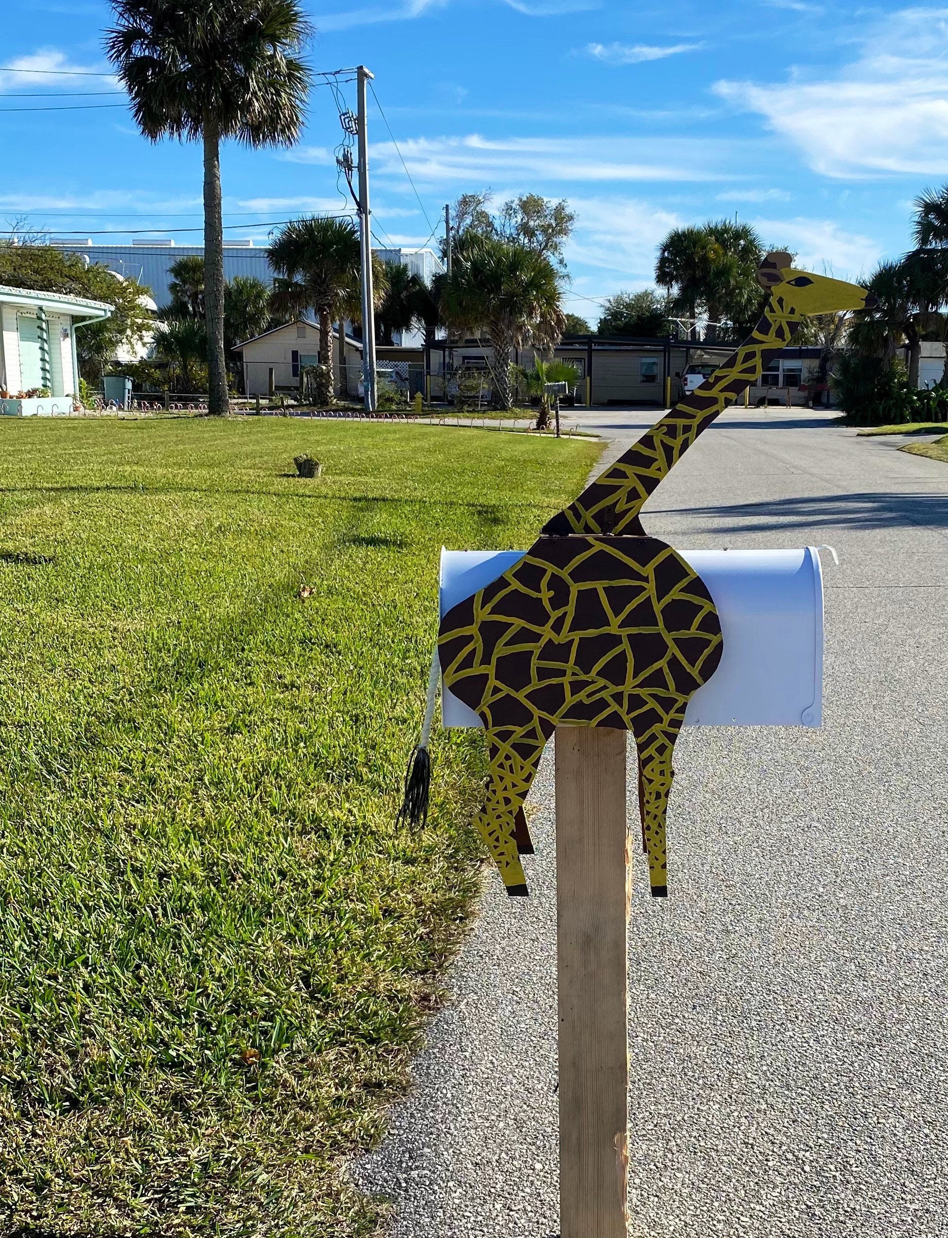 Custom Handmade Giraffe Mailbox - Etsy