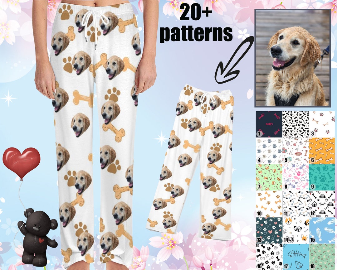 Custom Face Pajama Pants for Woman,personalized Pajama Pants With Face ...