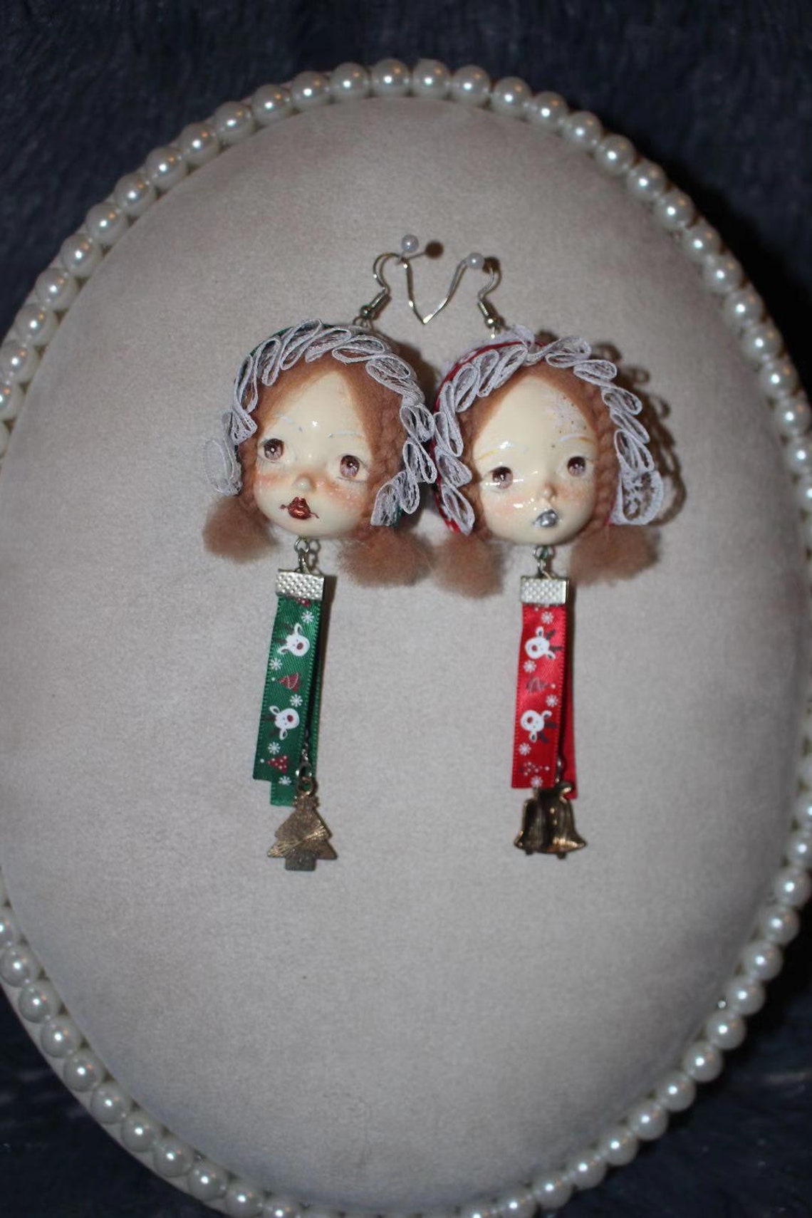 Cassis Boutique Handmade Polymer Clay Earrings Anime | Etsy