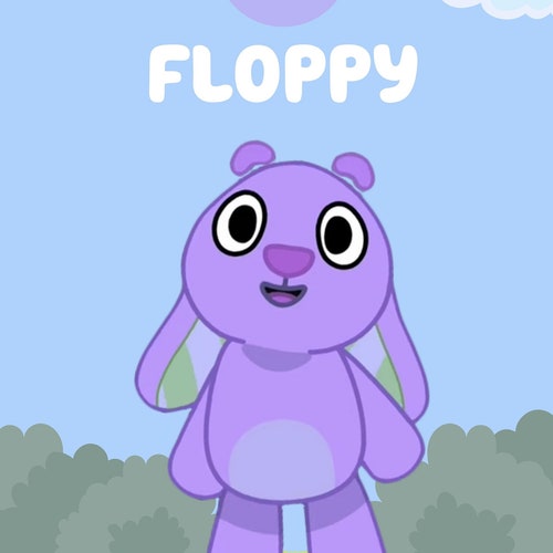 Adopt a Floppy Bluey Inspired Birthday Activity Bluey - Etsy UK