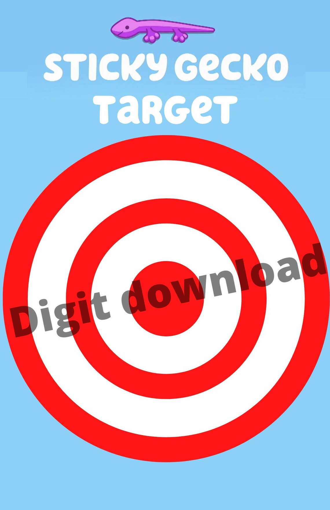 Sticky gecko Bluey printable game Bluey birthday bluey - Etsy Schweiz