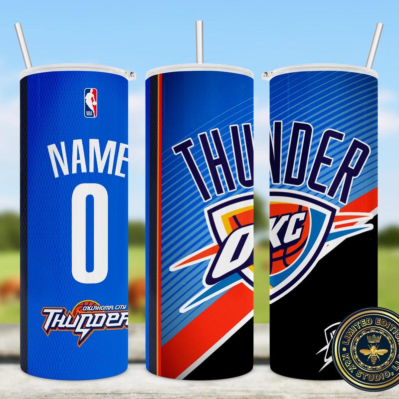 Oklahoma City Thunder Png - Etsy