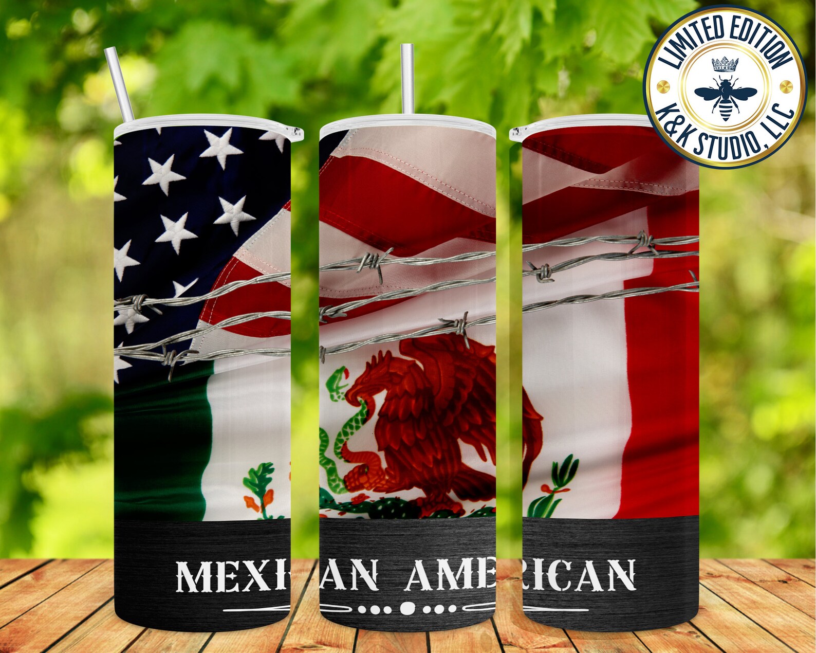 Mexico-americano-tumbler Template Sublimation Designs | Etsy