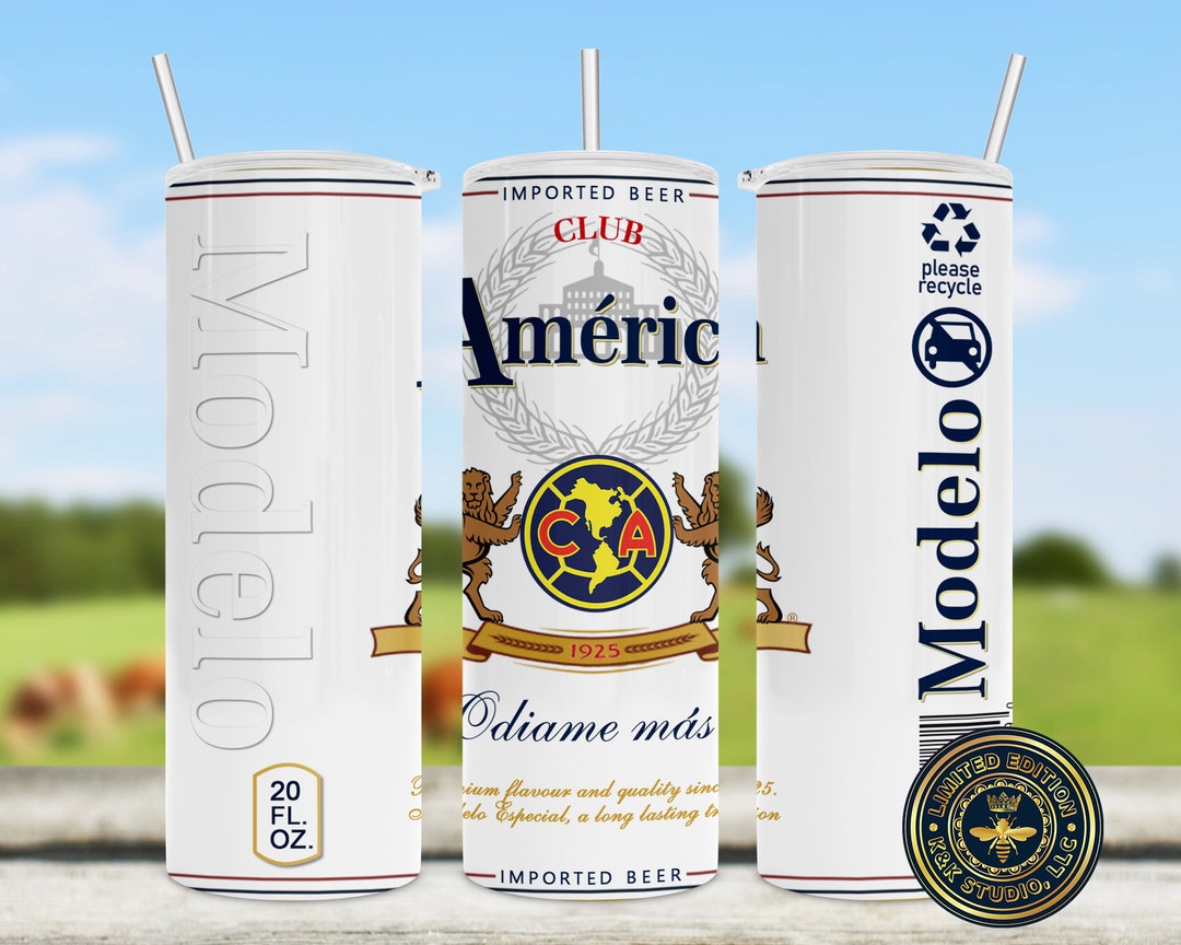 Cerveza Modelo, Club America, America, Regalos, Gifts, Beer Tumbler ...