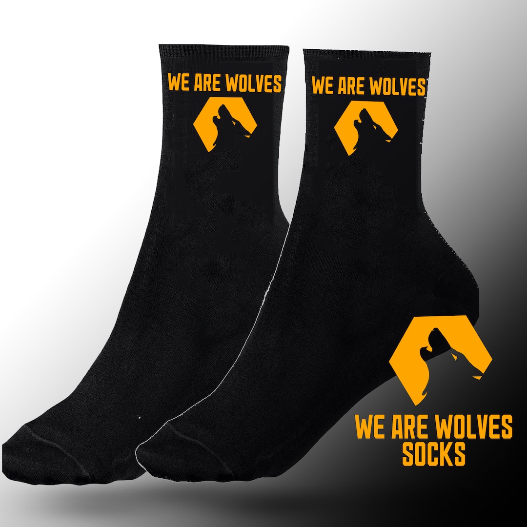 Wolverhampton Wanderers Gift Wolves Socks, Wolves Fathers Day Gift ...