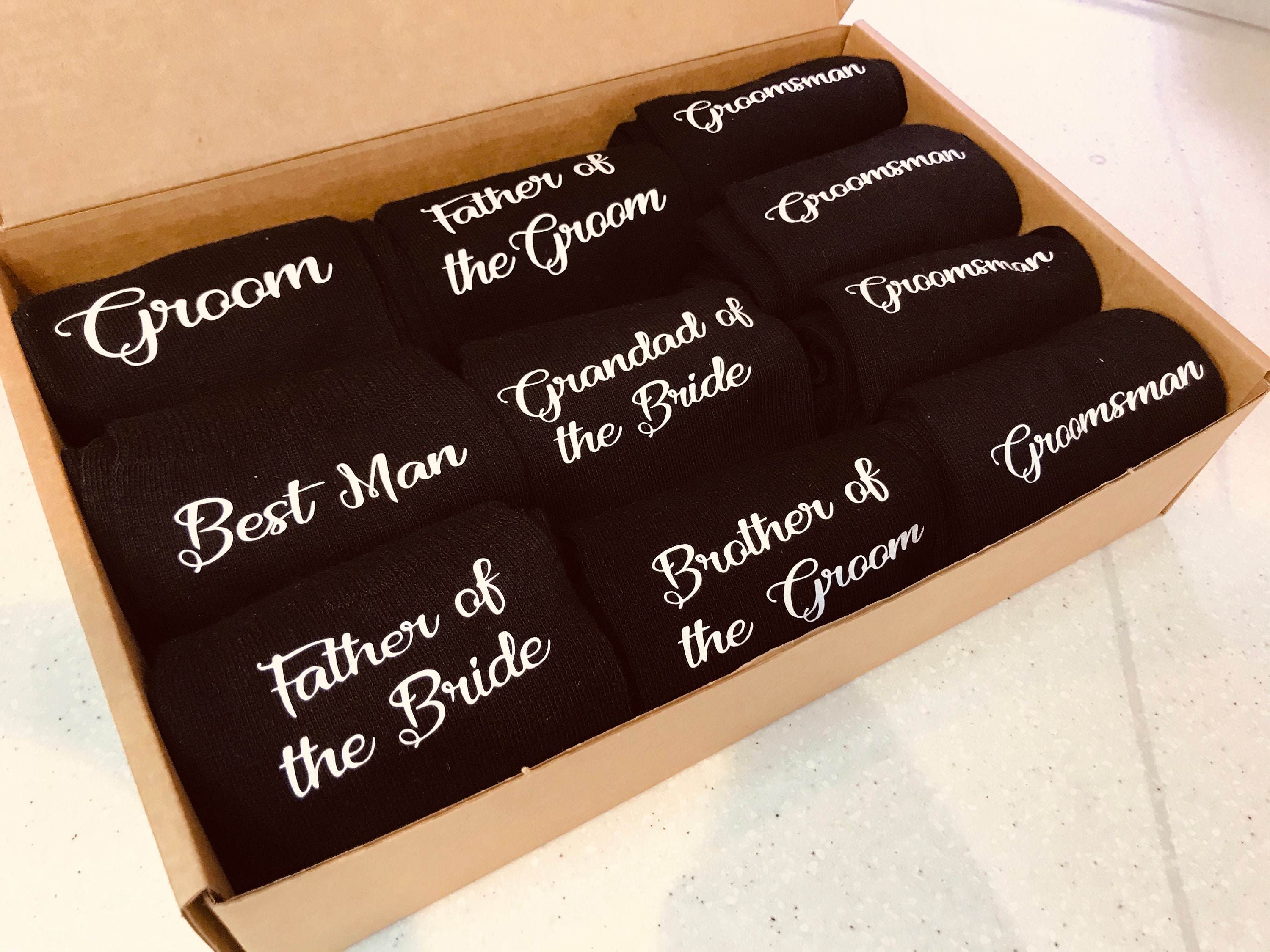 Wedding Socks Socks for the Wedding Party Wedding Gifts - Etsy UK