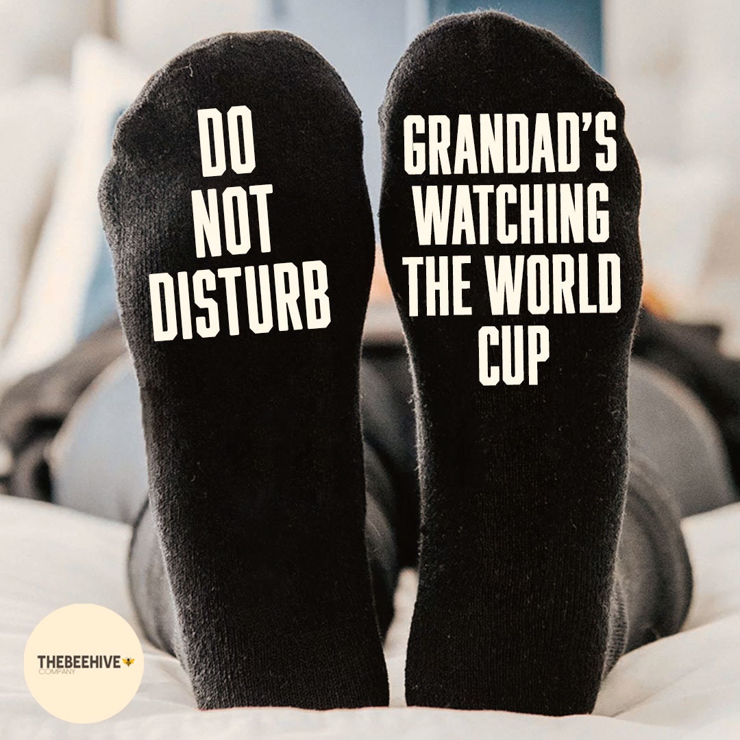 Personalised World Cup Socks, World Cup Gift, Football, Novelty Socks ...